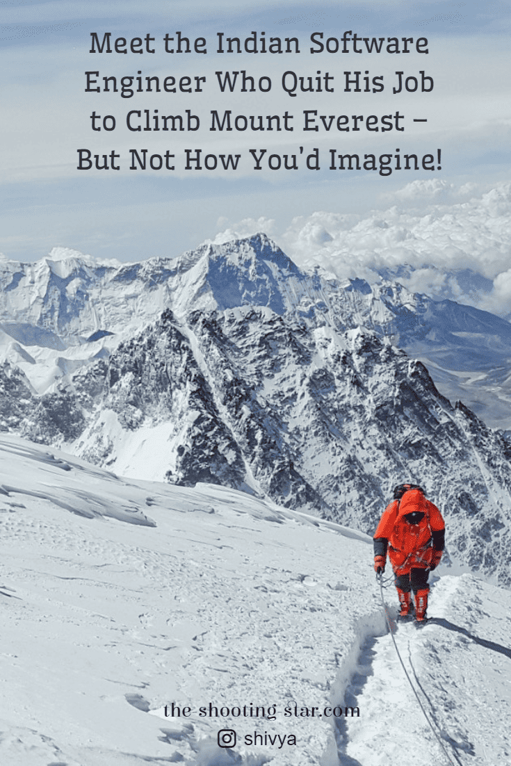 Kuntal Joisher: An Engineer on Mount Everest | The Shooting Star